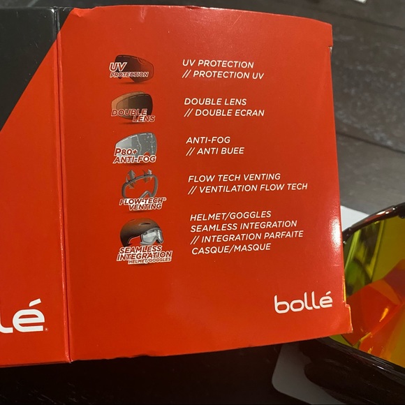 REI | Accessories | Boll Sunrise Orange Lense Ski Goggles | Poshmark